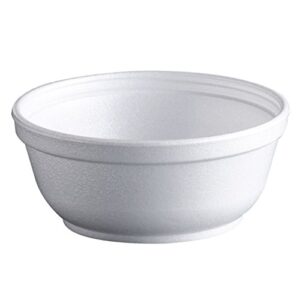 dart 8b20 8 oz foam bowl (case of 1000) white