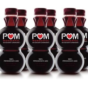 POM Wonderful, 100% Pomegranate Juice, 16 Fl Oz Bottle (Pack of 6)