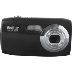 vivitar 5.1mp digital camera 1.5-inch tft- blister (v5118-blk-pr)