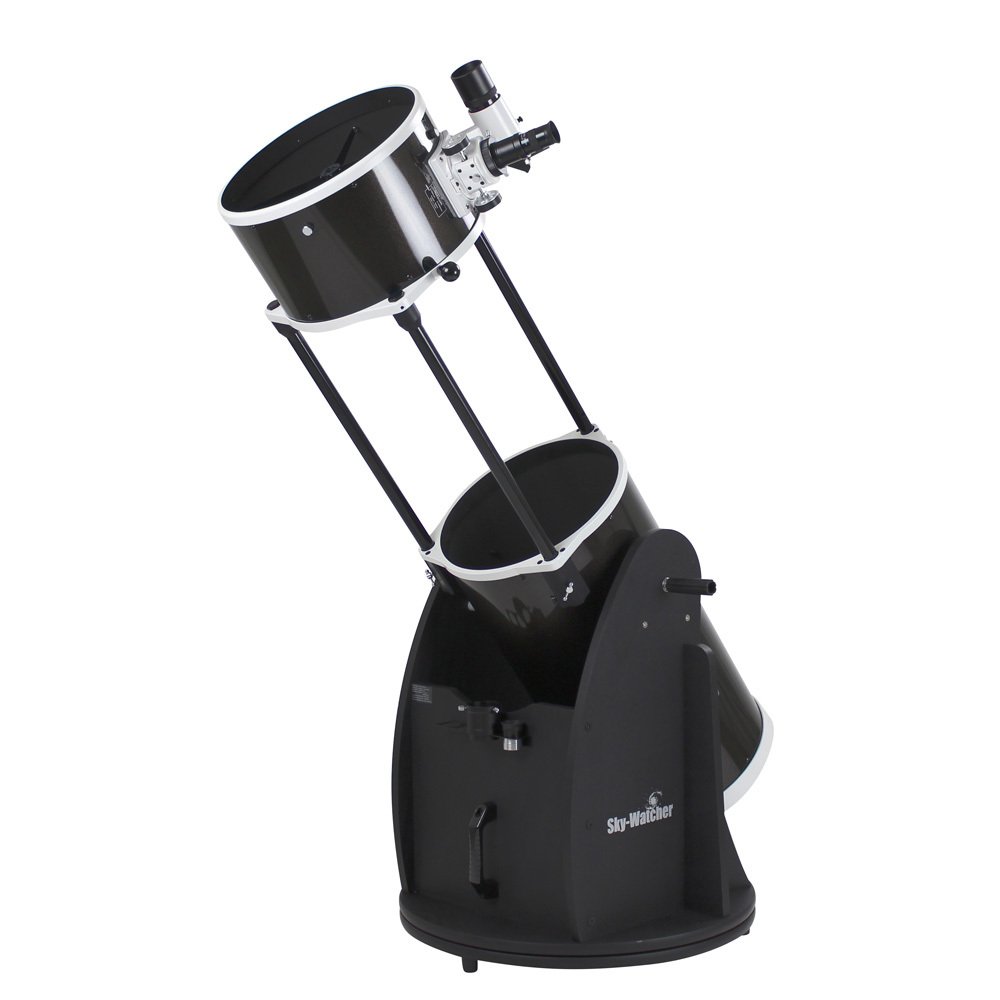 Sky Watcher Sky-Watcher Flextube 300 Dobsonian 12-inch Collapsible Large Aperture Telescope – Portable, Easy to Use, Perfect for Beginners, White/Black (S11740)