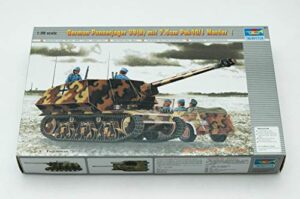 trumpeter 1/35 german panzerjager 39(h) with 7.5 cm pak 40/3 anti-tank gun (marder i)