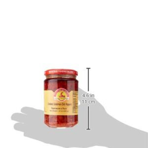 Crushed Calabrian Chili Pepper, Paste/Spread/Sauce, Hot, Savory, Delicious, TuttoCalabria,10 oz, (285g)