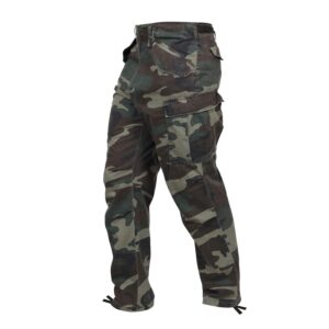 Rothco Vintage M-65 Field Pants, Woodland Camo, Medium