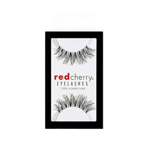 red cherry false eyelashes #wsp (pack of 3)