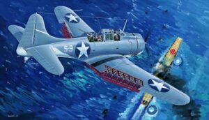 trumpeter 1/32 sbd3 dauntless midway us navy aircraft