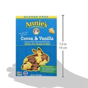 Annie's Gluten Free Cocoa and Vanilla Bunny Cookies, 6.75 oz