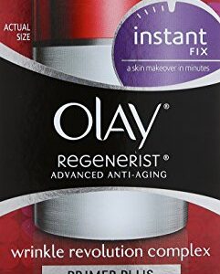 Wrinkle Cream by Olay Regenerist Anti-Aging Wrinkle Revolution Complex Moisturizer Plus Primer, 50 mL