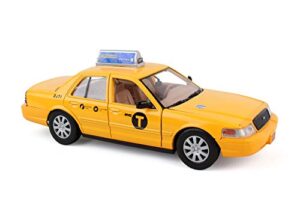 daron new york city taxi 1/24 die-cast