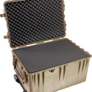 Pelican 1660 Camera Case With Foam (Desert Tan), Model: 1660-020-190