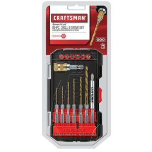 CRAFTSMAN Bit Set for Drill/Driver, 22 Piece (964074)