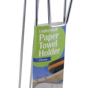 Better Houseware Undershelf Paper Towel Holder, Chrome