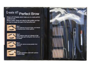 cameo perfect brow makeup, dark brown