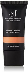 e.l.f. tinted moisturizer spf 20, sand, 0.88 ounce