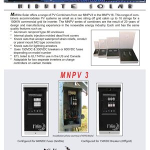 MidNite Solar MNPV3 Combiner