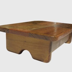 Kirk Rogers Furniture Company Foot Stool One of a Kind Maple Stain (Made in the USA)