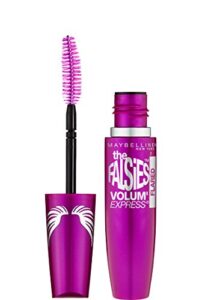 maybelline new york makeup volum' express the falsies flared washable mascara, blackest black, 0.31 fl oz (pack of 1)