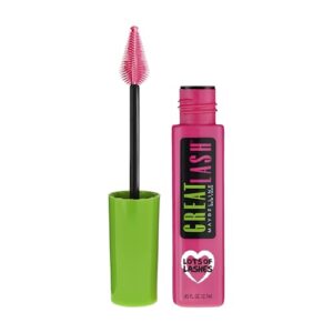 maybelline new york makeup great lash lots of lashes washable mascara, brownish black mascara, 0.43 fl oz