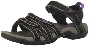 teva tirra sandal - women's hiking black/grey