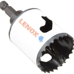 LENOX Tools Hole Saw with Arbor, Speed Slot, 1-3/4-Inch (1772933)