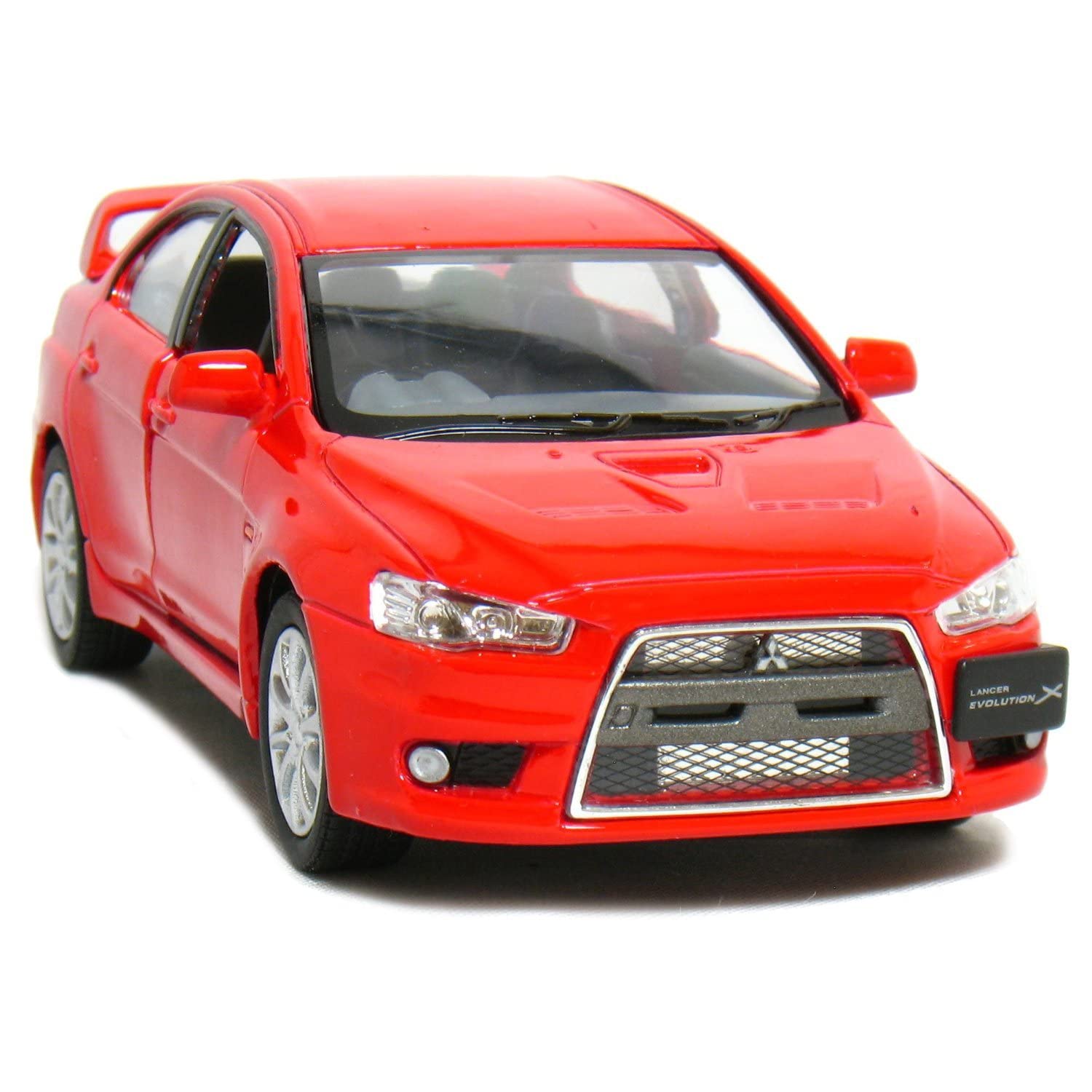 KiNSMART 2008 Mitsubishi Lancer Evolution X 1:36 Scale 5" Red