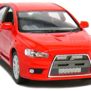 KiNSMART 2008 Mitsubishi Lancer Evolution X 1:36 Scale 5" Red