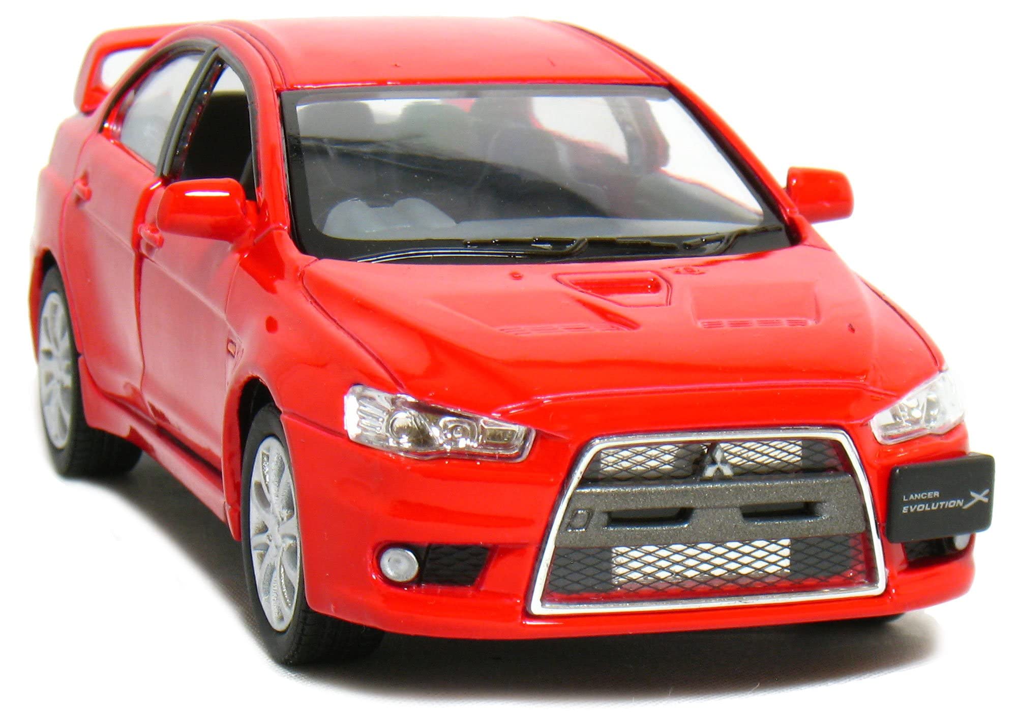 KiNSMART 2008 Mitsubishi Lancer Evolution X 1:36 Scale 5" Red