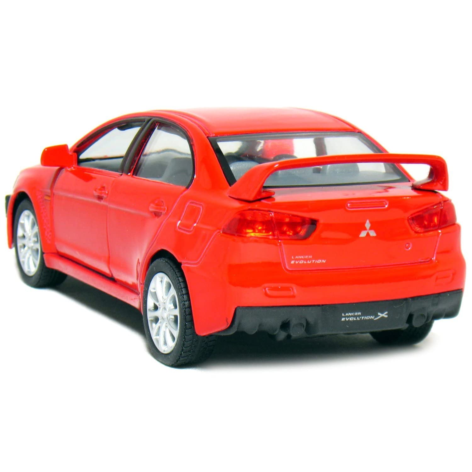 KiNSMART 2008 Mitsubishi Lancer Evolution X 1:36 Scale 5" Red