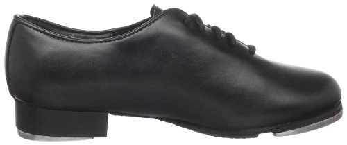 Dance Class Women's PTM101 Full Sole Jazz Tap Oxford,Black,5 M US