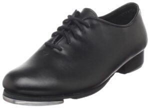 dance class women's ptm101 full sole jazz tap oxford,black,5 m us