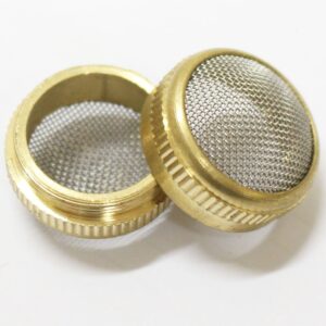 JEWEL TOOL Mini Brass Mesh Basket | 7/8" Diameter | Ideal for Cleaning Small Items in Ultrasonic Cleaner