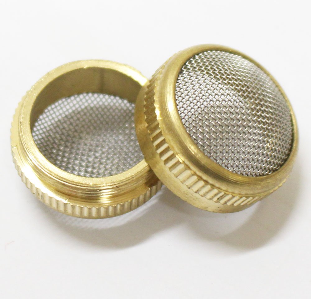 JEWEL TOOL Mini Brass Mesh Basket | 7/8" Diameter | Ideal for Cleaning Small Items in Ultrasonic Cleaner