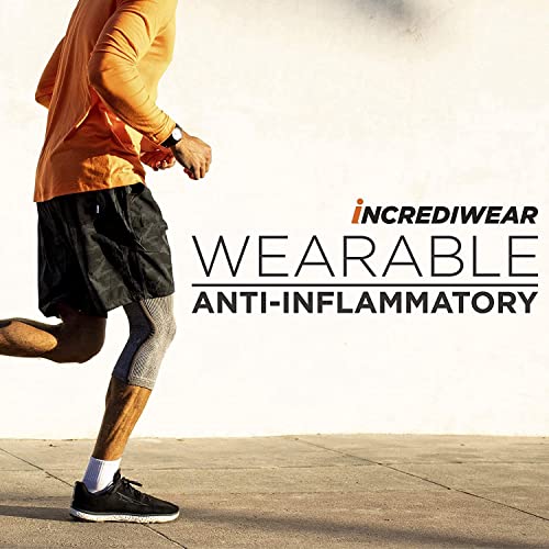 Incrediwear Radical Pain Relief For Aches & Injuries Ankle Brace, Grey, S/M