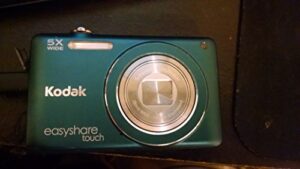 kodak easyshare touch m5370 16 mp digital camera with 5x optical zoom, hd video capture and 3.0-inch capacitive touchscreen lcd (blue)