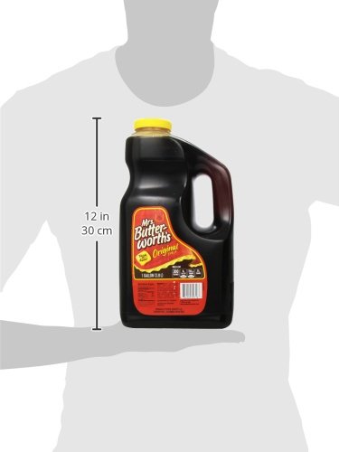 Mrs. Butterworth's Original Thick and Rich Pancake Syrup, Maple Flavored Syrup for Pancakes, Waffles and Breakfast Food, 248 Fl Oz Bottle