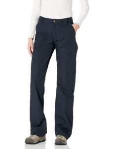 tru-spec women's 24-7 series classic pant, navy, 10 unhemmed