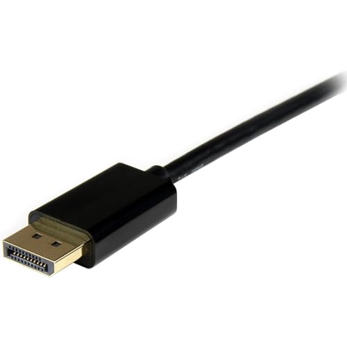 StarTech.com Mini DisplayPort to DisplayPort Converter Cable/2m/DisplayPort 1.2/mDP to DP Monitor Cable/4K60Hz/mDP Male to DP Male MDP2DPMM2M