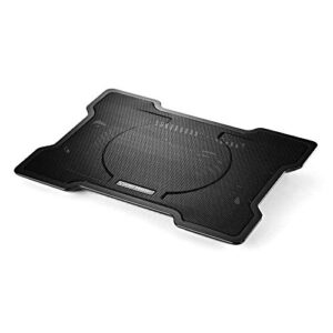 cooler master notepal x-slim ultra-slim laptop cooling pad with 160mm fan (r9-nbc-xsli-gp),black x-slim