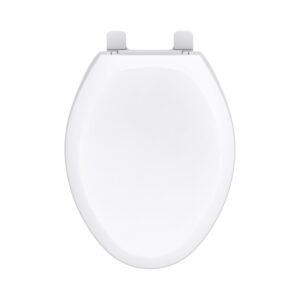 Gerber Toilet Seat Slow Close, Elongated Toilet Seat with Cover G0099213, White