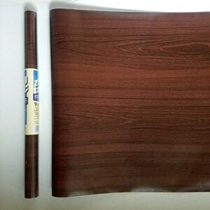 zip tac chestnut contact paper (9 ft x 18in) #281