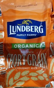 lundberg family farms organic short grain brown rice 12lbs