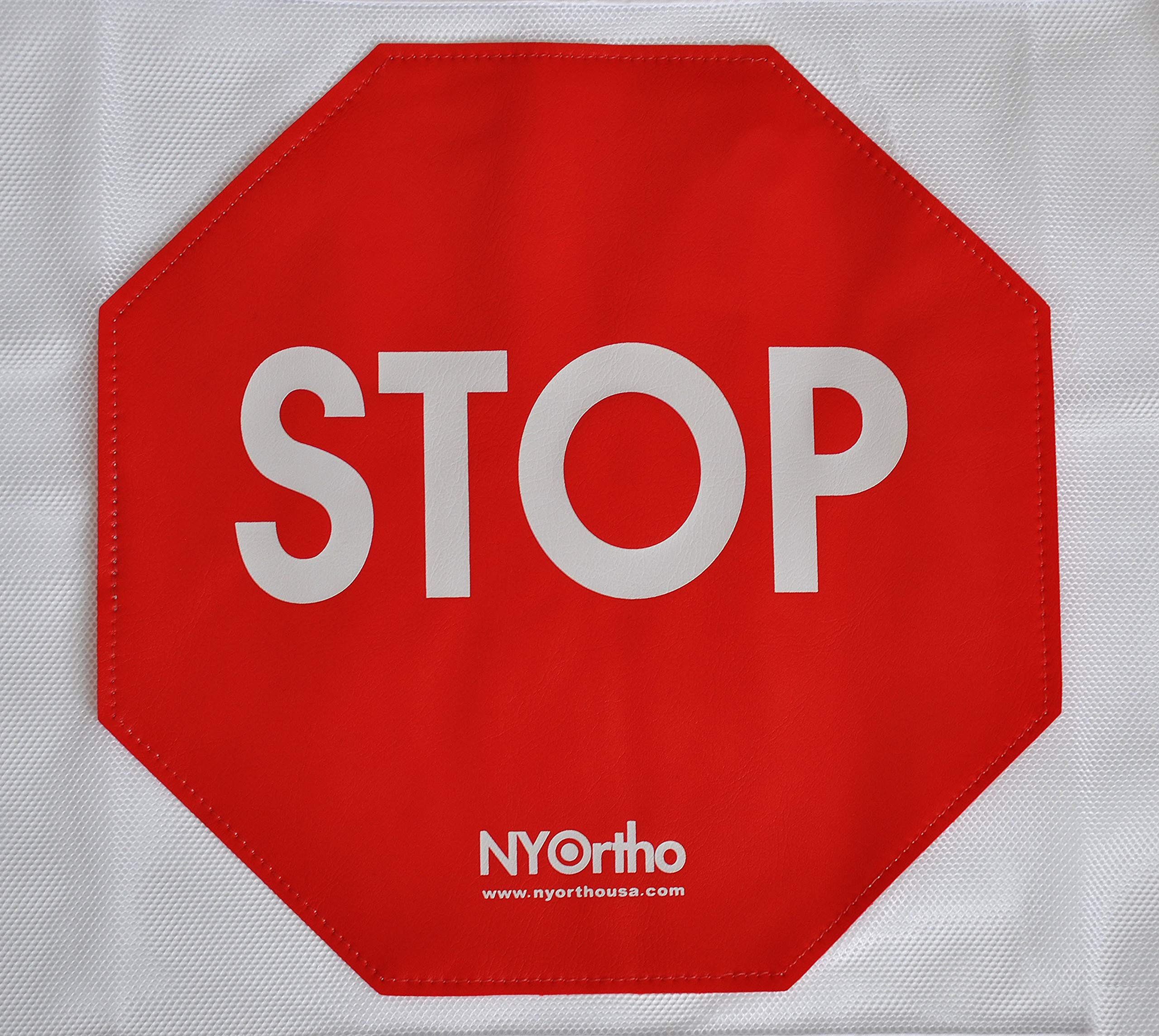 NYOrtho Door Guard Stop Sign Banner | Stop Sign Strip | Size: 40" W