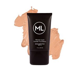 mineral liquid powder foundation ~porcelain~