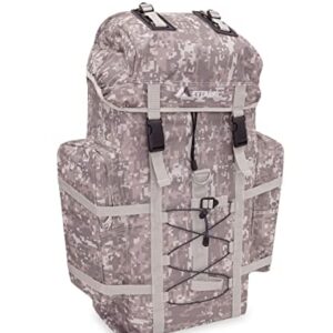 Everest Digital Camo Hiking Backpack, Digital Camouflage, One Size