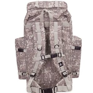 Everest Digital Camo Hiking Backpack, Digital Camouflage, One Size