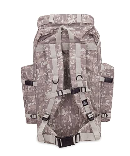 Everest Digital Camo Hiking Backpack, Digital Camouflage, One Size