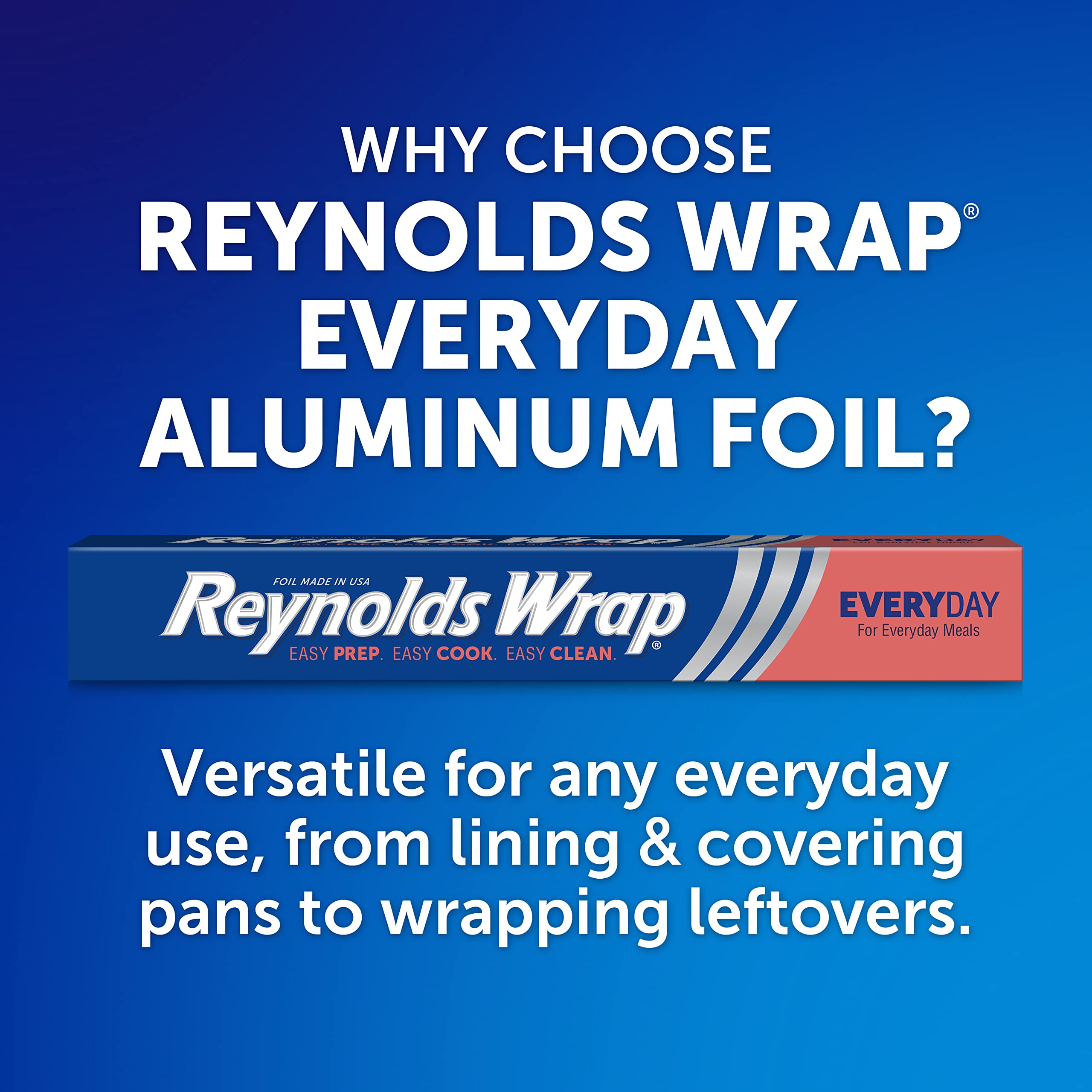 Reynolds Wrap Aluminum Foil, 30 Sqft, 1 CT