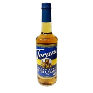 torani sugar free salted caramel syrup, 25.4 oz