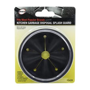 Danco 10428 Garbage Disposal Splash Guard, Black