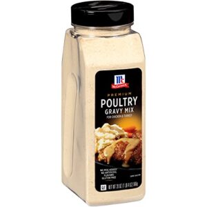 mccormick premium poultry gravy mix, 20 oz