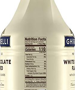 Ghirardelli Sauce, White Chocolate, 89.4-Ounce